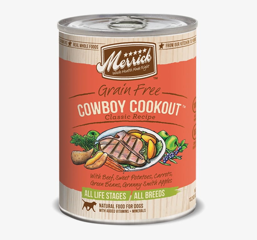 Merrick Canned Dog Food - Merrick Classic Grain Free Cowboy Cookout ...