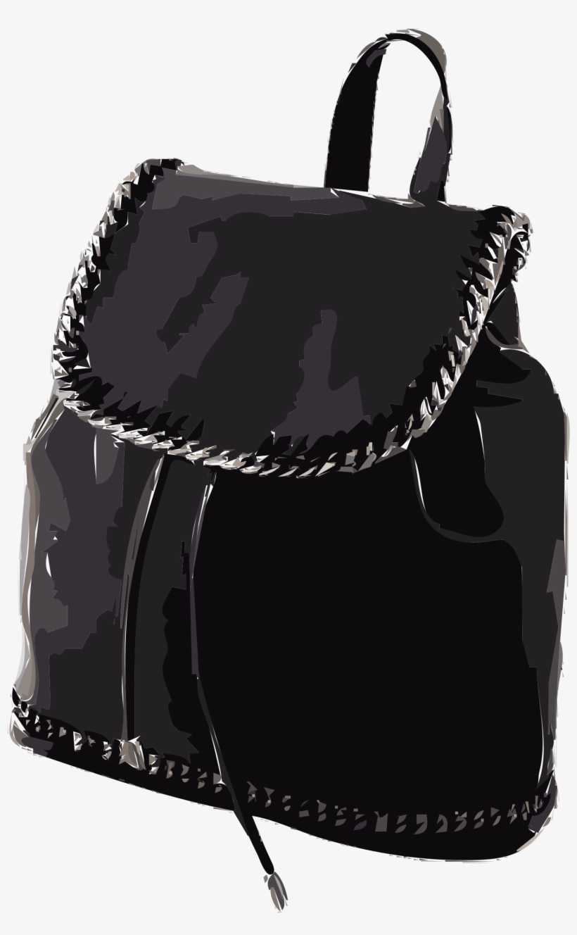 This Free Icons Png Design Of Black Leather Backpack - 1920x2400 PNG ...