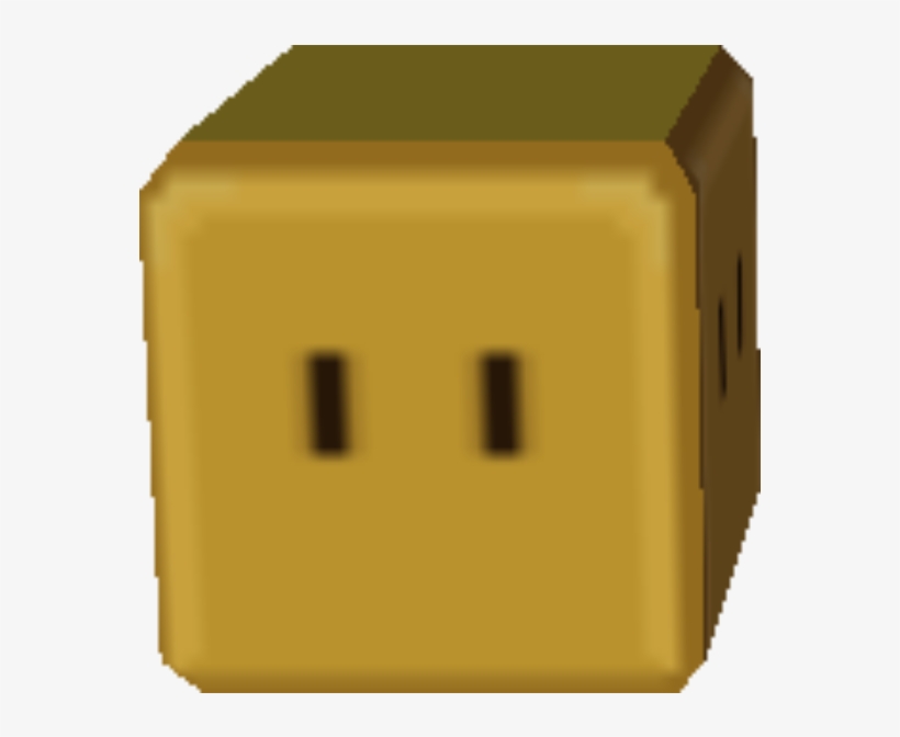 Download Transparent Yellow Block - Paper Mario Hammer Stone Blocks ...