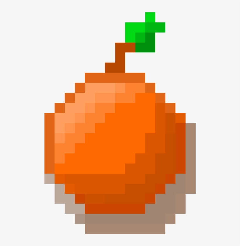 Orange Pixel Art By Tllc On Deviantart Svg Download - Orange Pixel Art ...