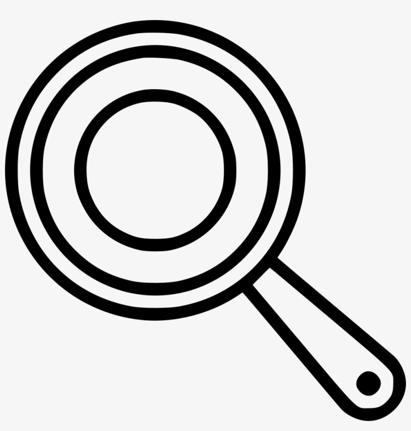 Download Transparent Frying Pan - - Search Icon White Png - PNGkit