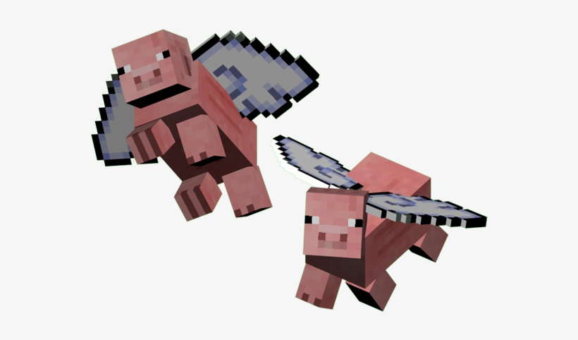 Fpig1 - Minecraft Pig With Wings - 640x480 PNG Download - PNGkit