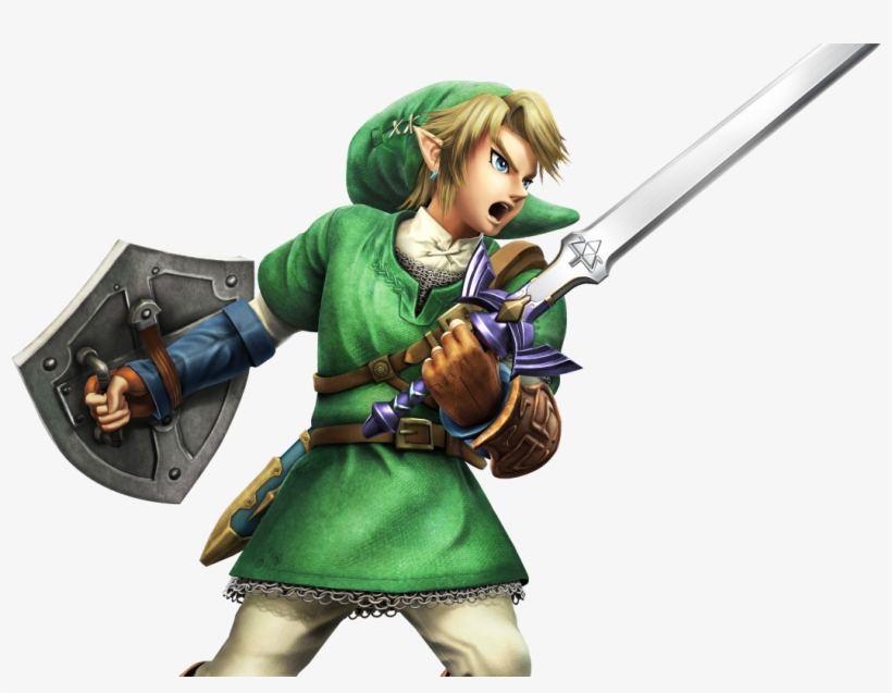 Transparent Link Super Smash Bros Clipart Freeuse Stock - Link Smash ...
