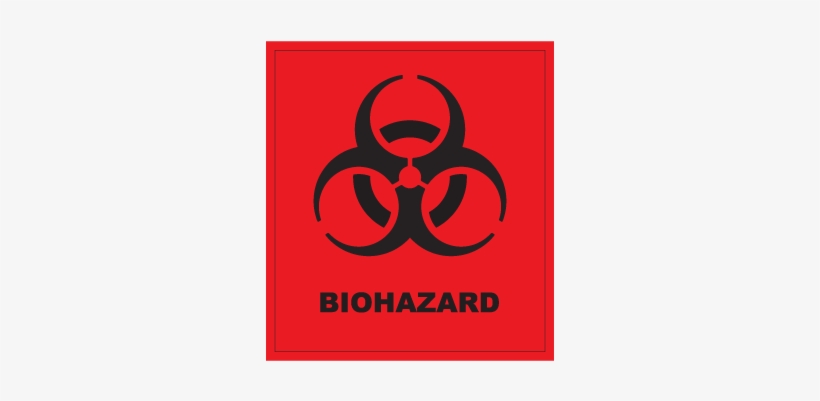 Download Transparent Biohazard Logo Vector - Biohazard Sticker - PNGkit
