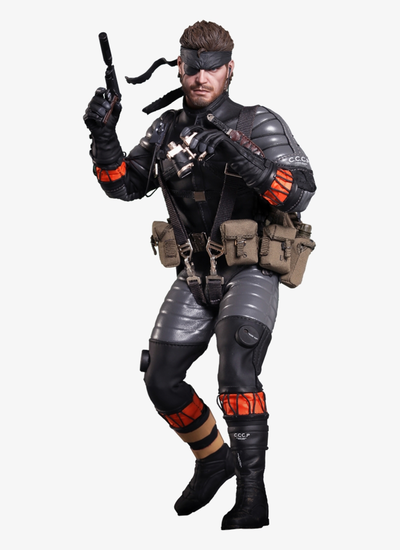 Naked Snake Action Figure - Hot Toys - Metal Gear Solid 3 Videogame ...