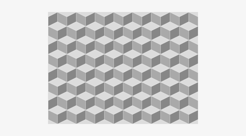 Cube Pattern Greyed Seamless Haeck Design - Getty Villa - 500x373 PNG ...