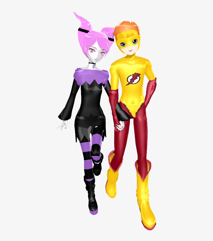Teen Titans Go Jinx And Kid Flash