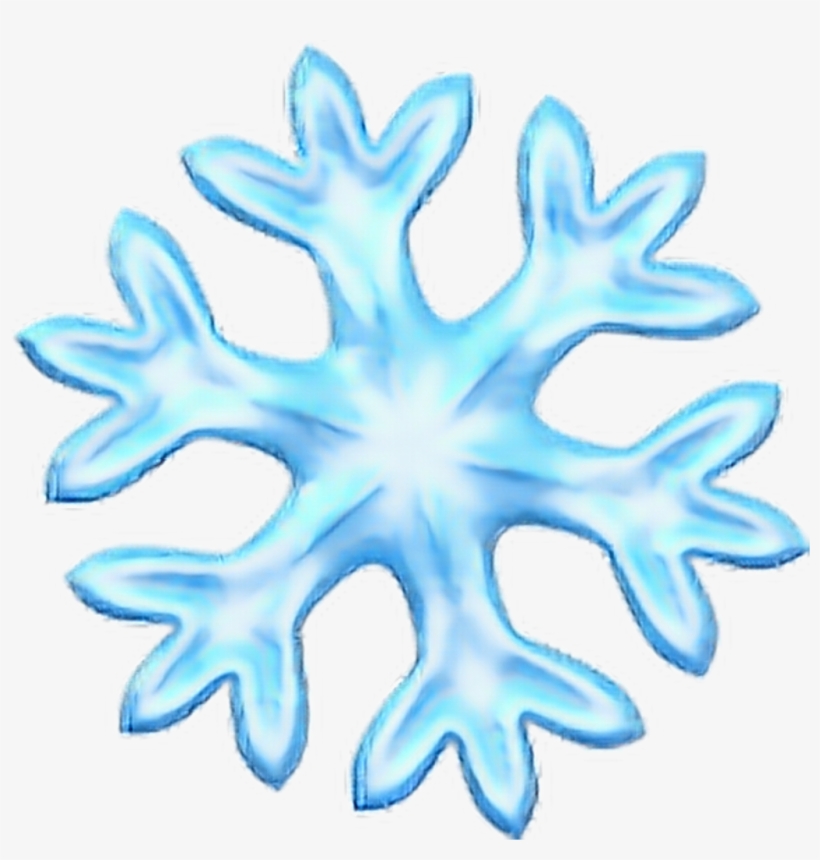 Snowflake Emoji Ios - 1024x1024 PNG Download - PNGkit