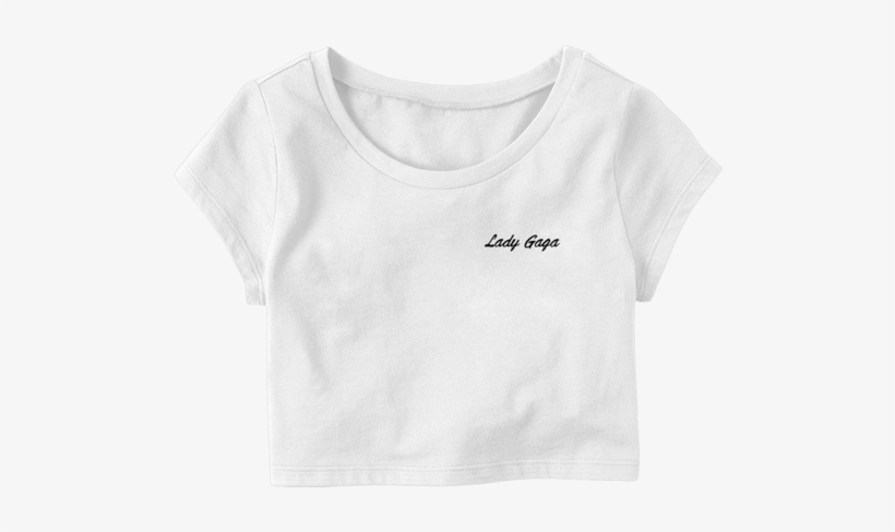 White Script Crop Top - White Cropped Top Png - 600x600 PNG Download ...