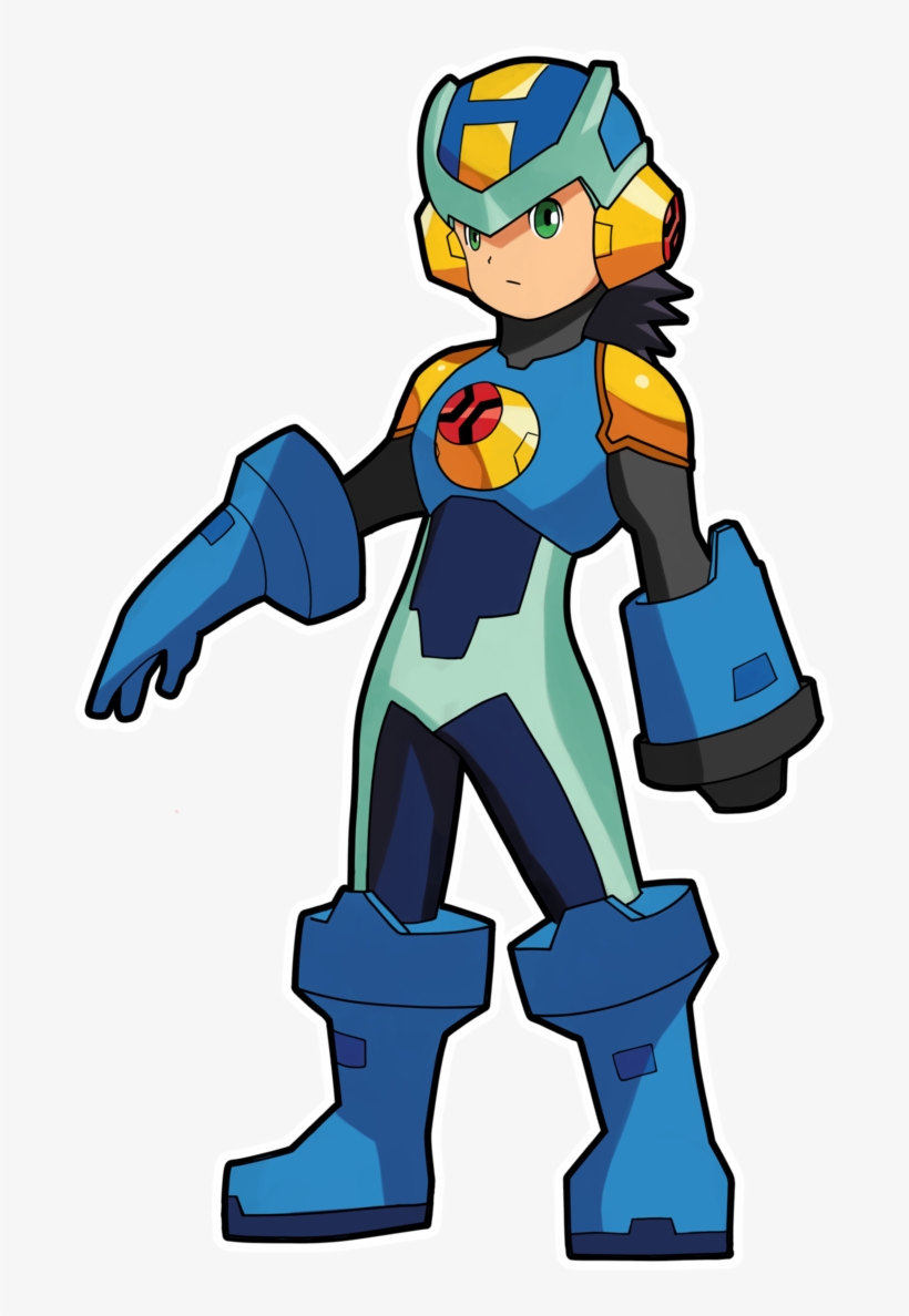 Another Drawing~ Tried To Imagine X/megaman Junior - Cartoon ...