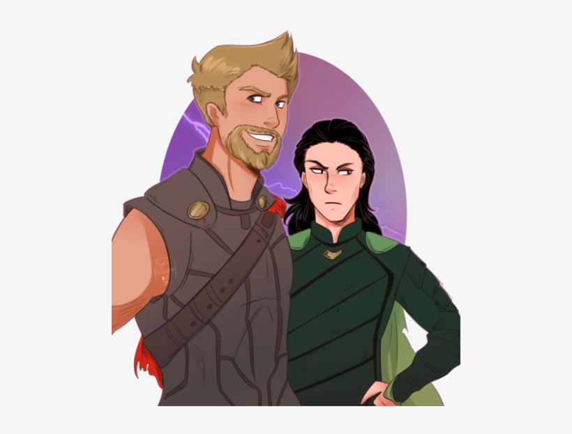 Honestly, Thor Ragnarok Was One Of The Best Marvel - Cartoon - 500x553 ...