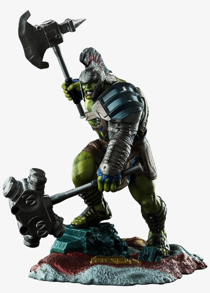 Hulk 12” Pvc Diorama Statue - Hulk Ragnarok Png - 1114x1500 PNG ...