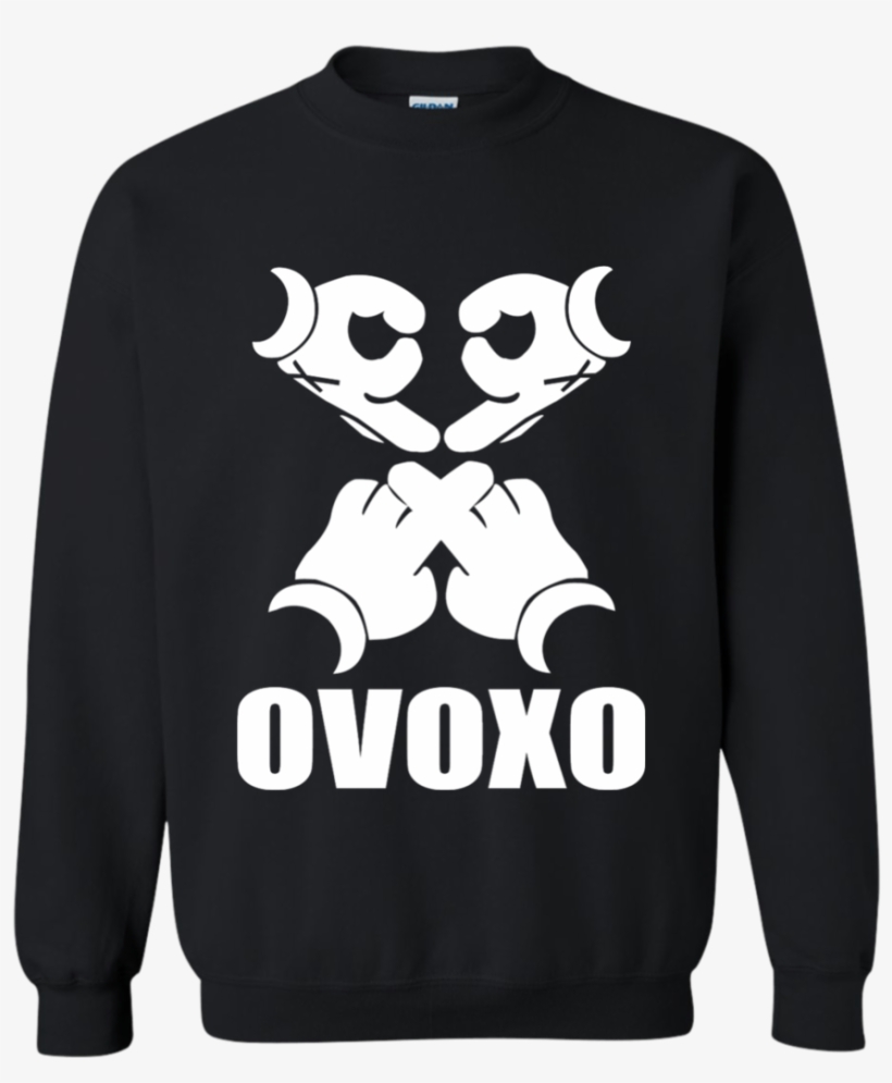 Ovo Ovoxo Gildan Crewneck Pullover Sweatshirt Oz Haha - T Shirt Mickey ...