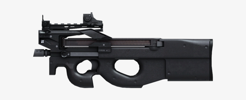 Ghost In The Shell - Ghost In The Shell P90 - 700x300 PNG Download - PNGkit