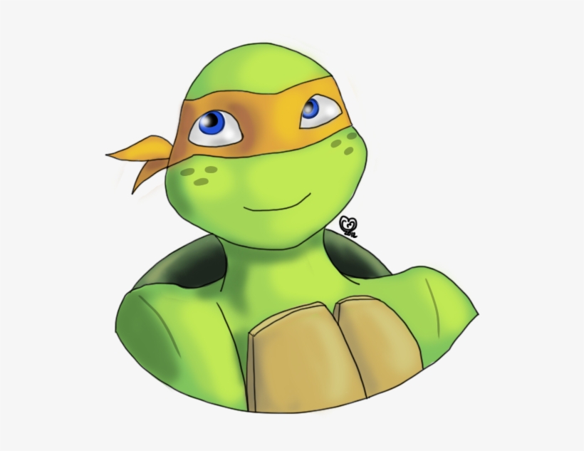 28 Collection Of Tmnt 2012 Mikey Drawings - Как Нарисовать Черепашек ...