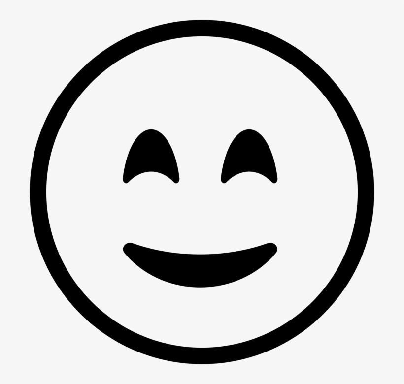 Download Transparent Happy Face Emoji Rubber Stamp - Stick Figure Smile ...