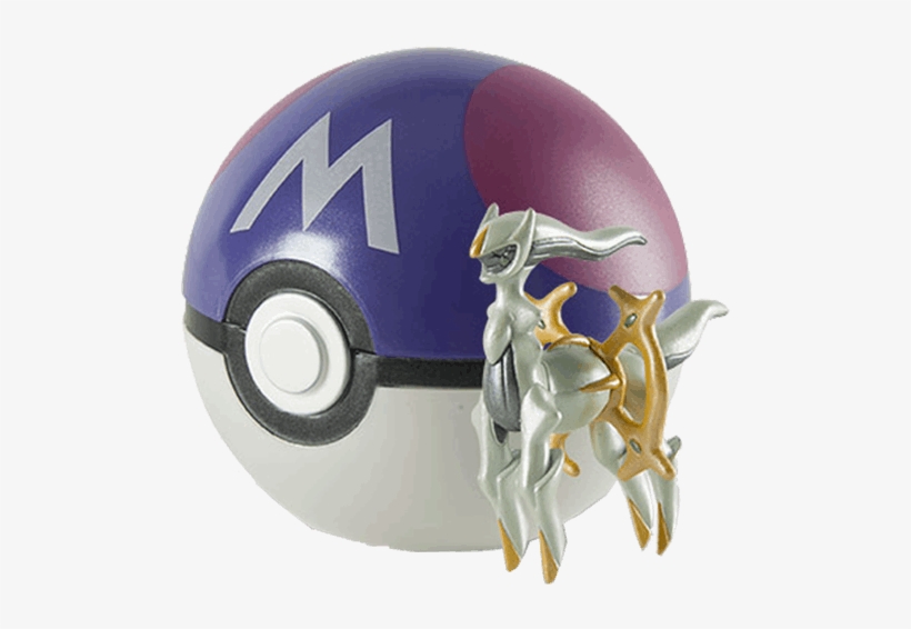 Arceus & Master Ball Clip N Carry Mythical Poke Ball - Pokemon 20th ...