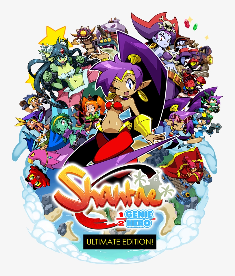 Shantae Half Genie Hero Ultimate Edition Switch - 800x964 PNG Download ...