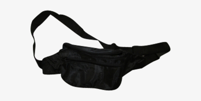 Black Retro Fanny Pack - Fanny Pack - 600x600 PNG Download - PNGkit