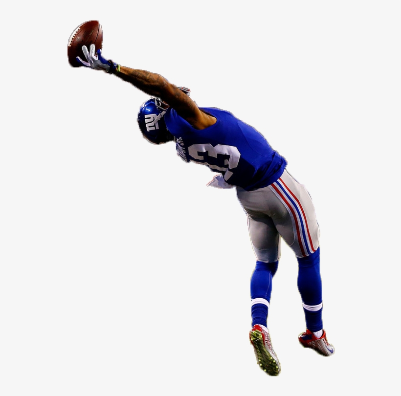 Odell Beckham Jr The Catch - Football Player Catching A Ball - 634x887 ...