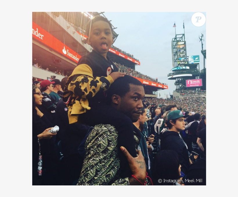 Photo De Meek Mill Et Son Fils, Papi - Fils De Meek Mill - 950x599 PNG ...