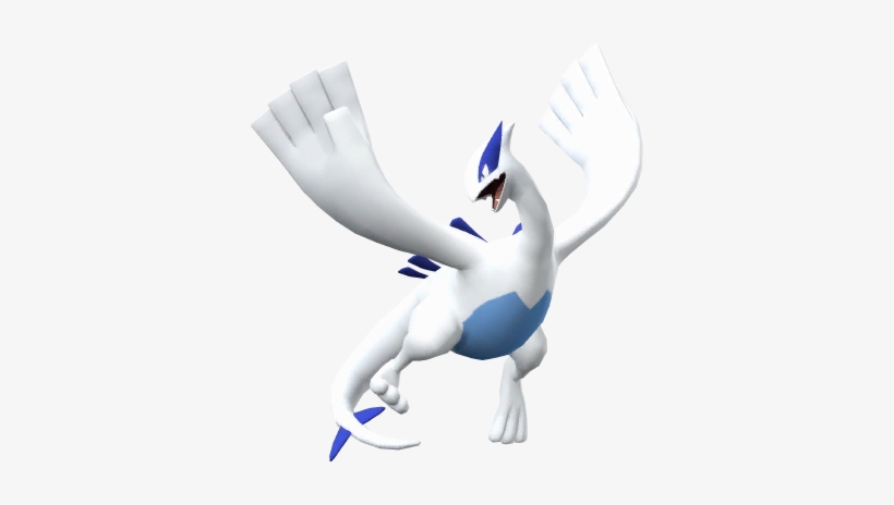 Fig 20 Lugia - Lugia Super Smash Bros - 360x384 PNG Download - PNGkit
