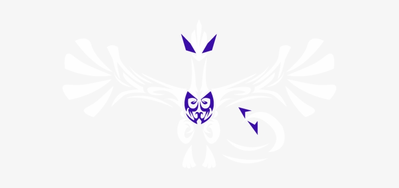 Lugia Tribal Vector By Katlyon On Deviantart Deviantart - Pokémon ...