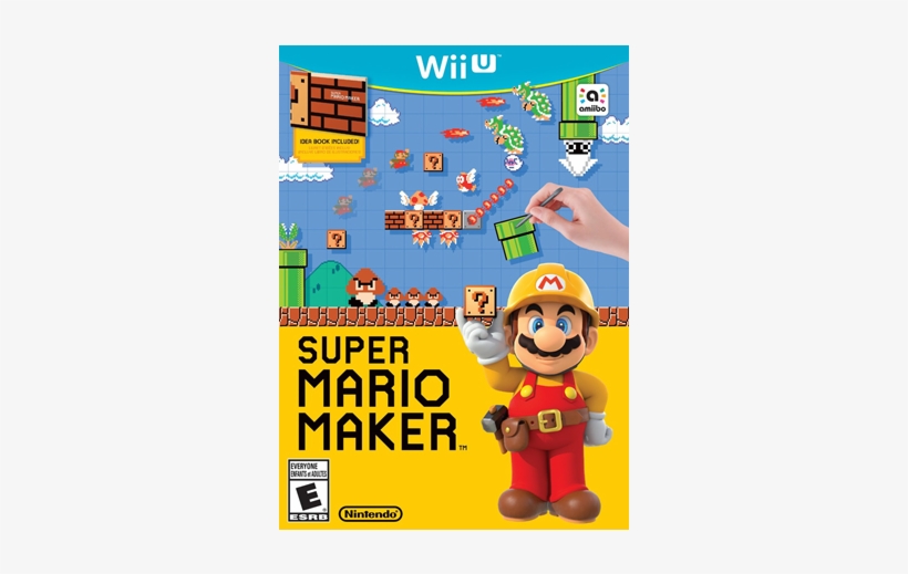Wii U Games Mario Maker - 375x471 PNG Download - PNGkit