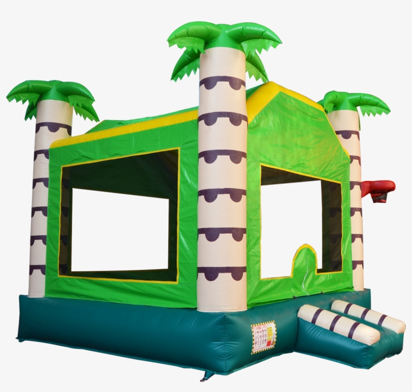 15′ X 15′ Tropical Bounce House - Inflatable - 1280x1152 PNG Download ...