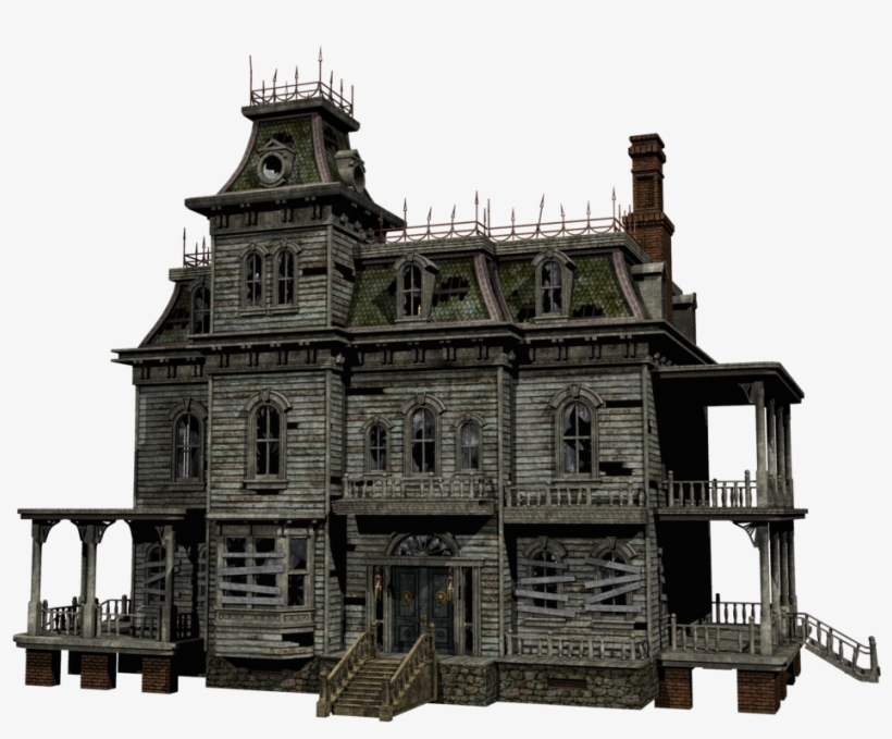 Creepy House Png - Haunted Mansion Png - 1024x768 PNG Download - PNGkit