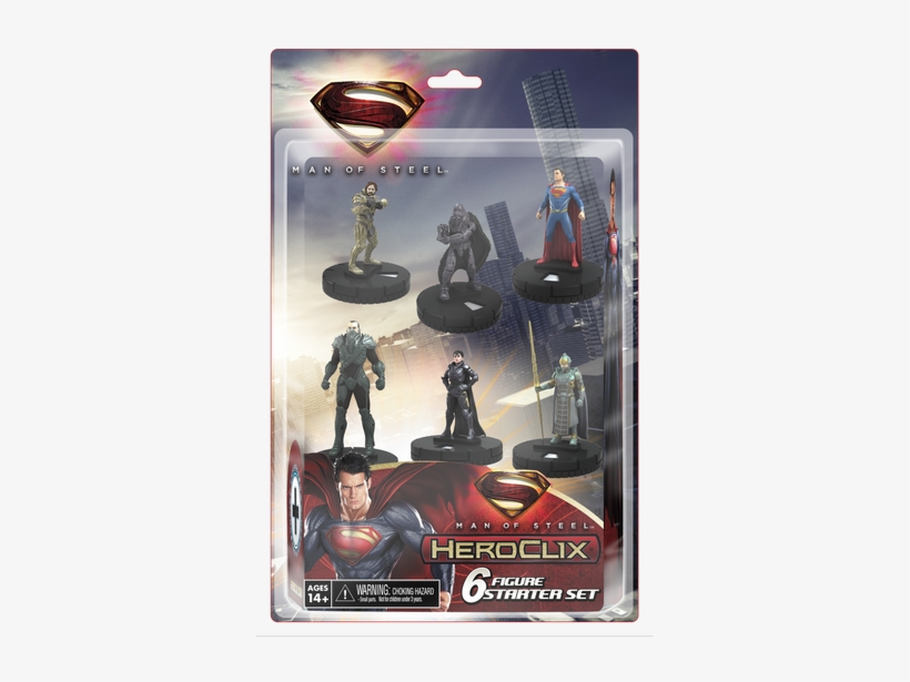 130530 Mos Heroclix - Dc Heroclix: Man Of Steel Starter Set - 400x592 ...