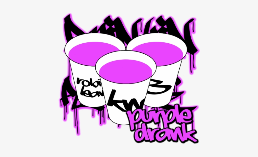 Purple Drank - 453x420 PNG Download - PNGkit