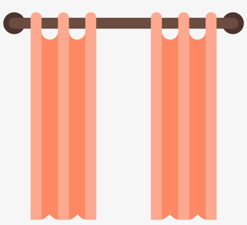 Download Transparent Open Curtains Png Image Library - Curtain Png - PNGkit