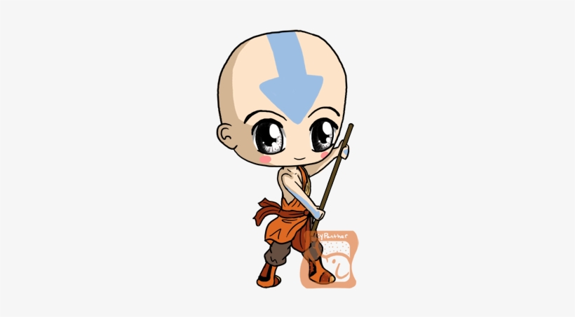 Avatar Aang Chibi By Icypanther1 - Avatar The Last Airbender Chibi ...