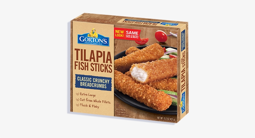 Download Transparent Premium Tilapia Fish Sticks - Fish Sticks Gorton's ...