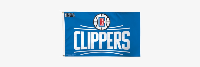 Download Transparent La Clippers Flag - La Clippers Logo 2017 - PNGkit