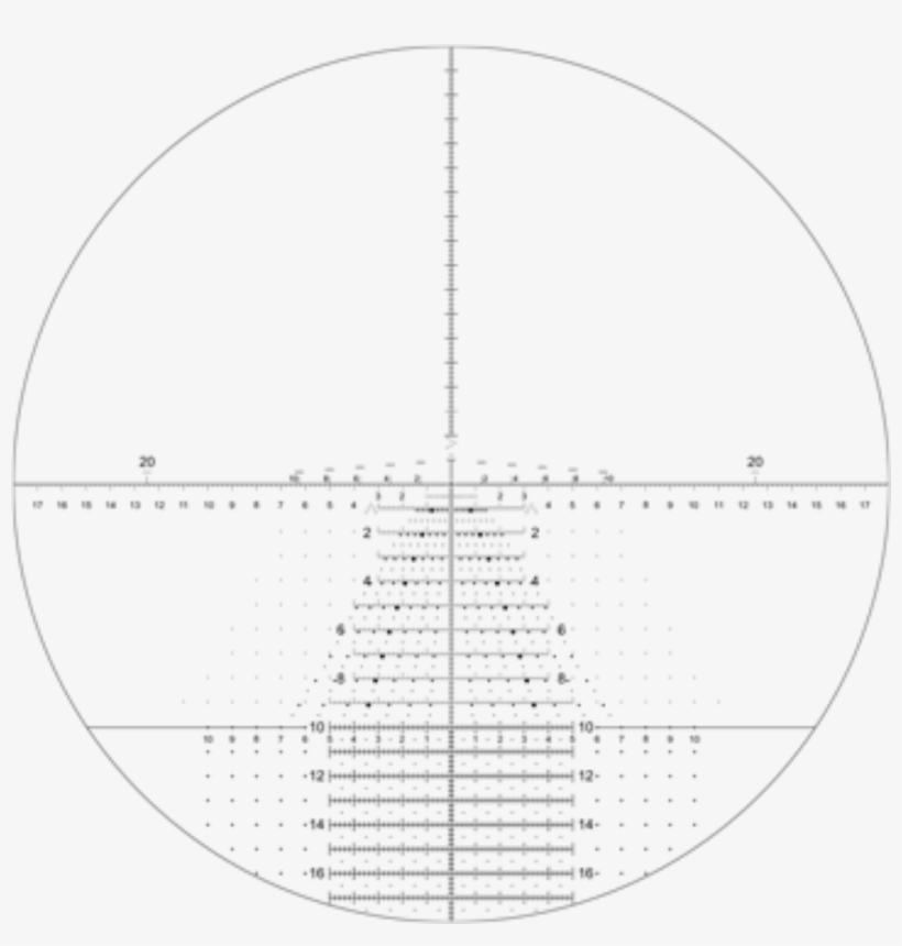 Tremor3-reticle - Us Optics Er 25 Reticle - 1000x1000 PNG Download - PNGkit