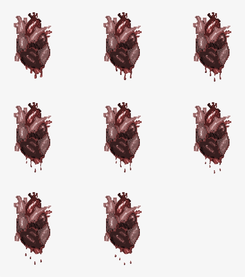 Bleeding Heart - Illustration - 900x900 PNG Download - PNGkit