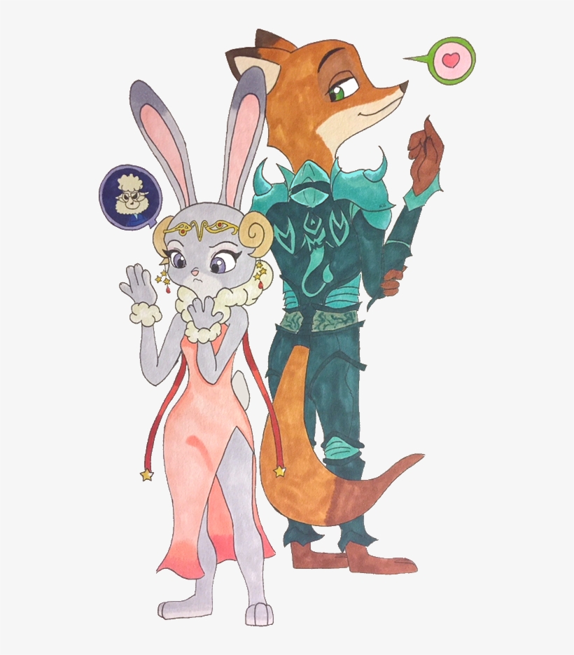 Judy And Aries And Scorpio By Oceansummoner13 - Nick And Judy Wedding ...