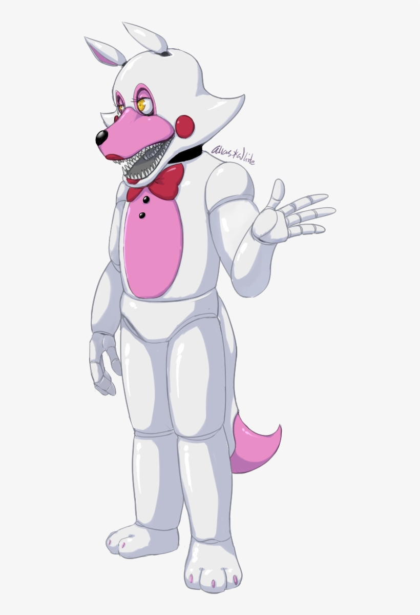 Fnaf White Foxy - 600x1185 PNG Download - PNGkit