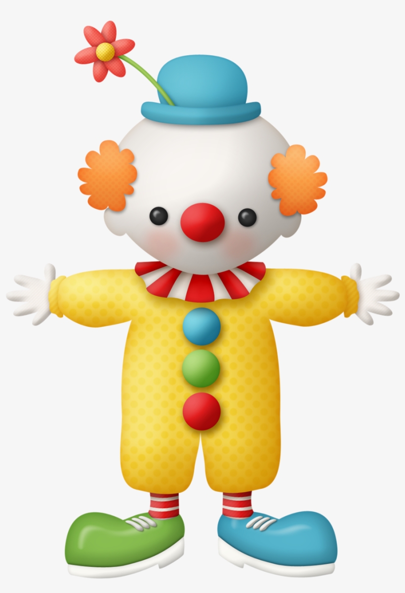 Clown Clipart Carnival - Clown Cute - 906x1280 PNG Download - PNGkit