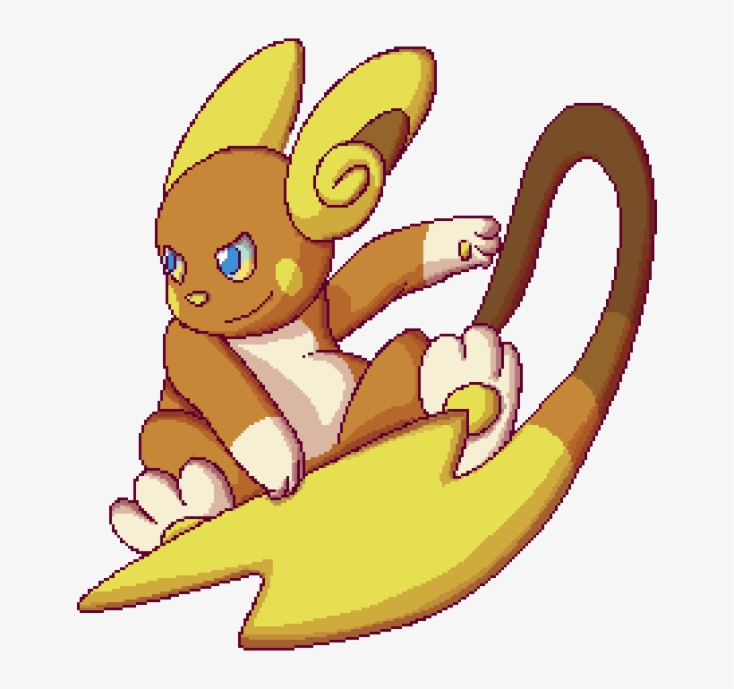 Alolan Raichu - Raichu - 654x690 PNG Download - PNGkit
