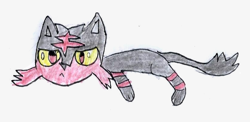 Download Transparent Litten - Pokémon - PNGkit