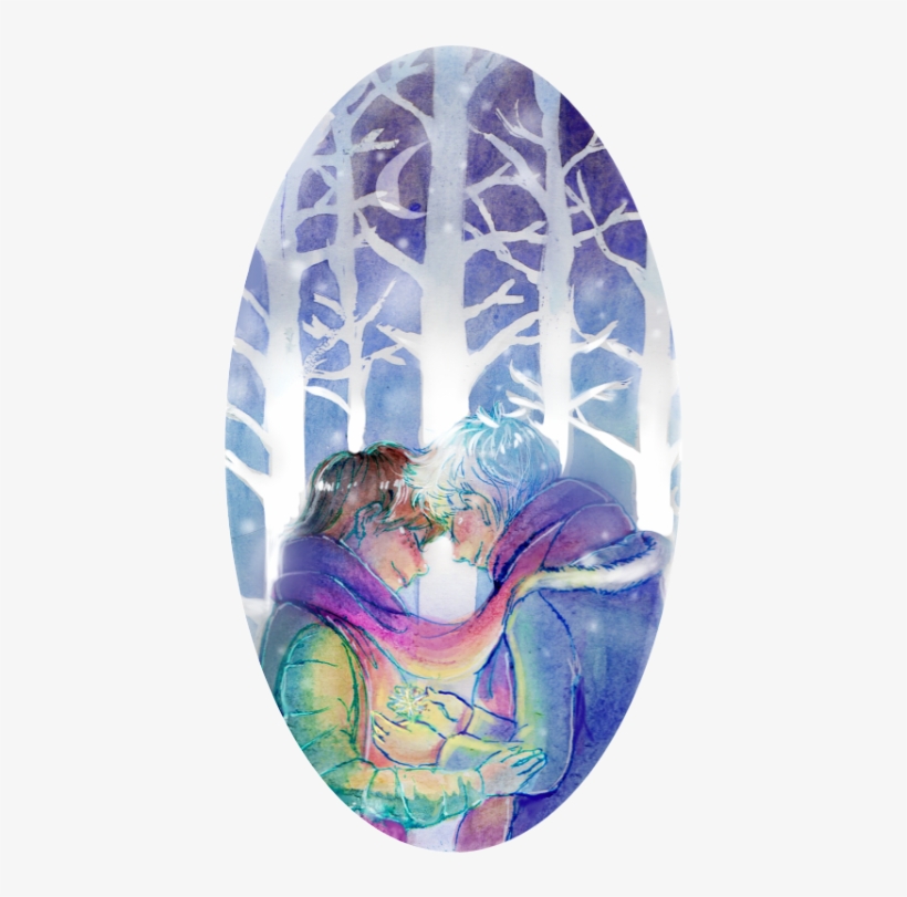 Watercolor & Ink - Secret Santa - 434x750 PNG Download - PNGkit