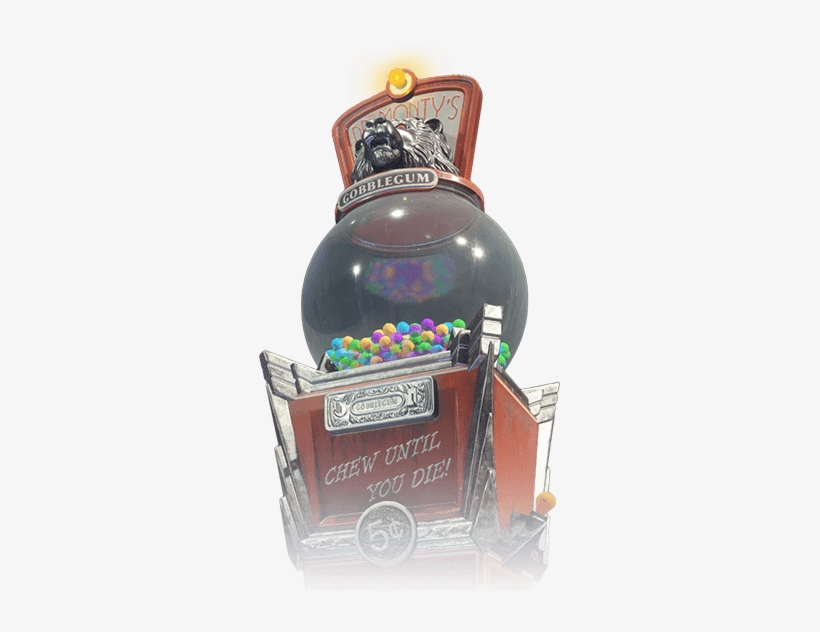 Gobblegums - Dr Monty Gobblegum Machine - 301x552 PNG Download - PNGkit