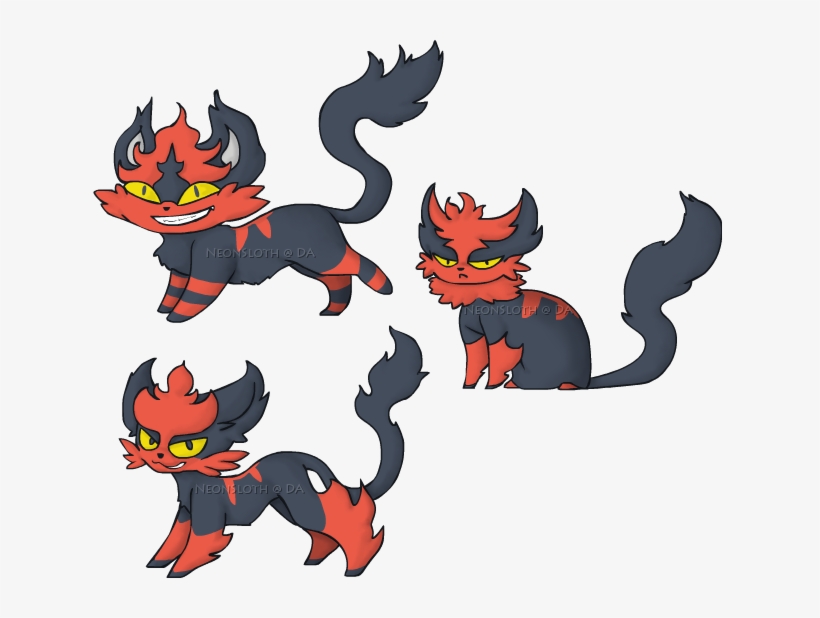 Download Transparent Litten By Neonsloth On - Litten Evo - PNGkit