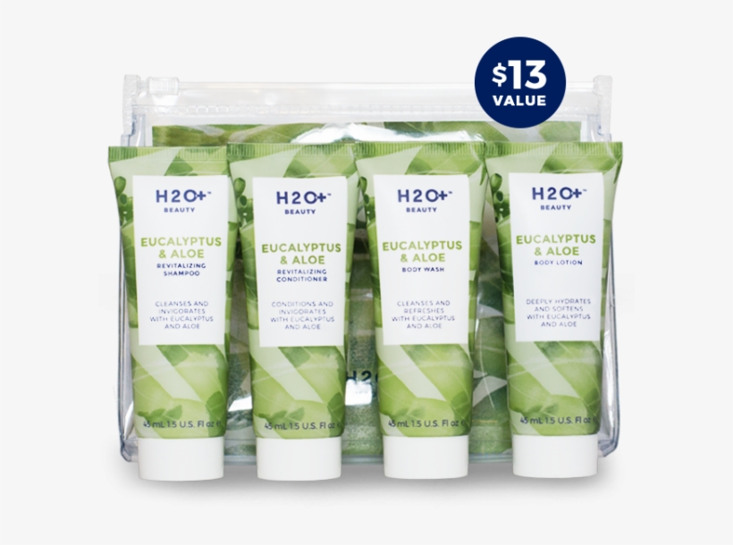 Download Transparent H2o Plus Travel Friendly Eucalyptus And Aloe ...