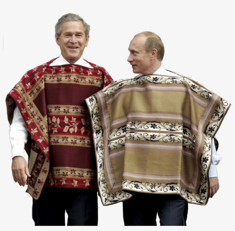 Cutout - George W Bush Poncho Video - 980x943 PNG Download - PNGkit