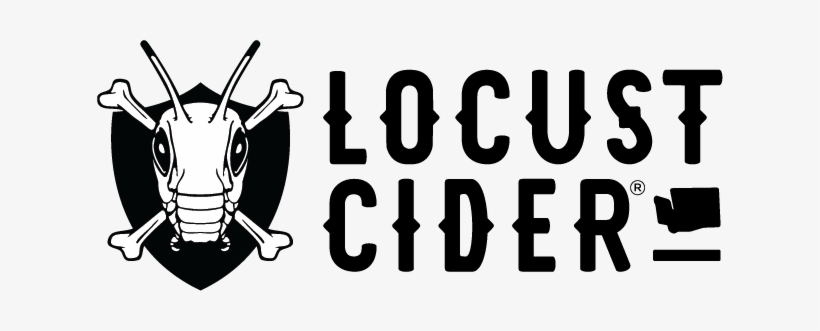 Locust Cider Logo Wa Only - Locust Cider - 626x251 PNG Download - PNGkit