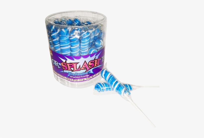 Blue & White Color Splash Blue Raspberry Unicorn Lollipops - Albert's ...